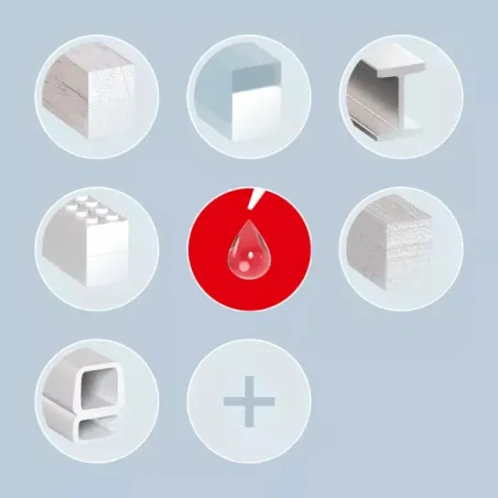 Loctite 401 Colle instantanée spécial métaux et plastiques 500g - Par 2